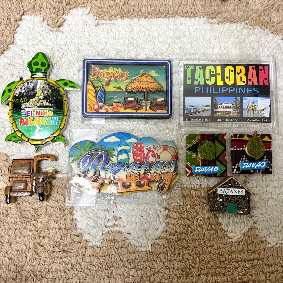 Souvenir Country Ref Magnet [Philippines - Palawan, Tacloban, Boracay ...