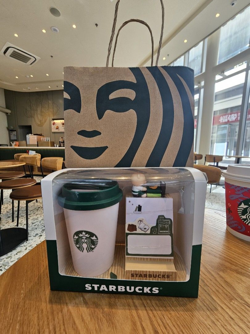 Starbucks Table Stationary Stand, Hobbies & Toys, Collectibles ...