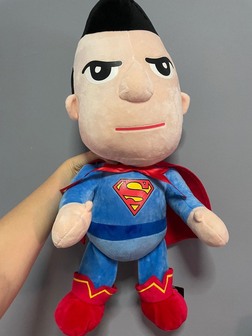 Superman plush toy, Hobbies & Toys, Toys & Games on Carousell