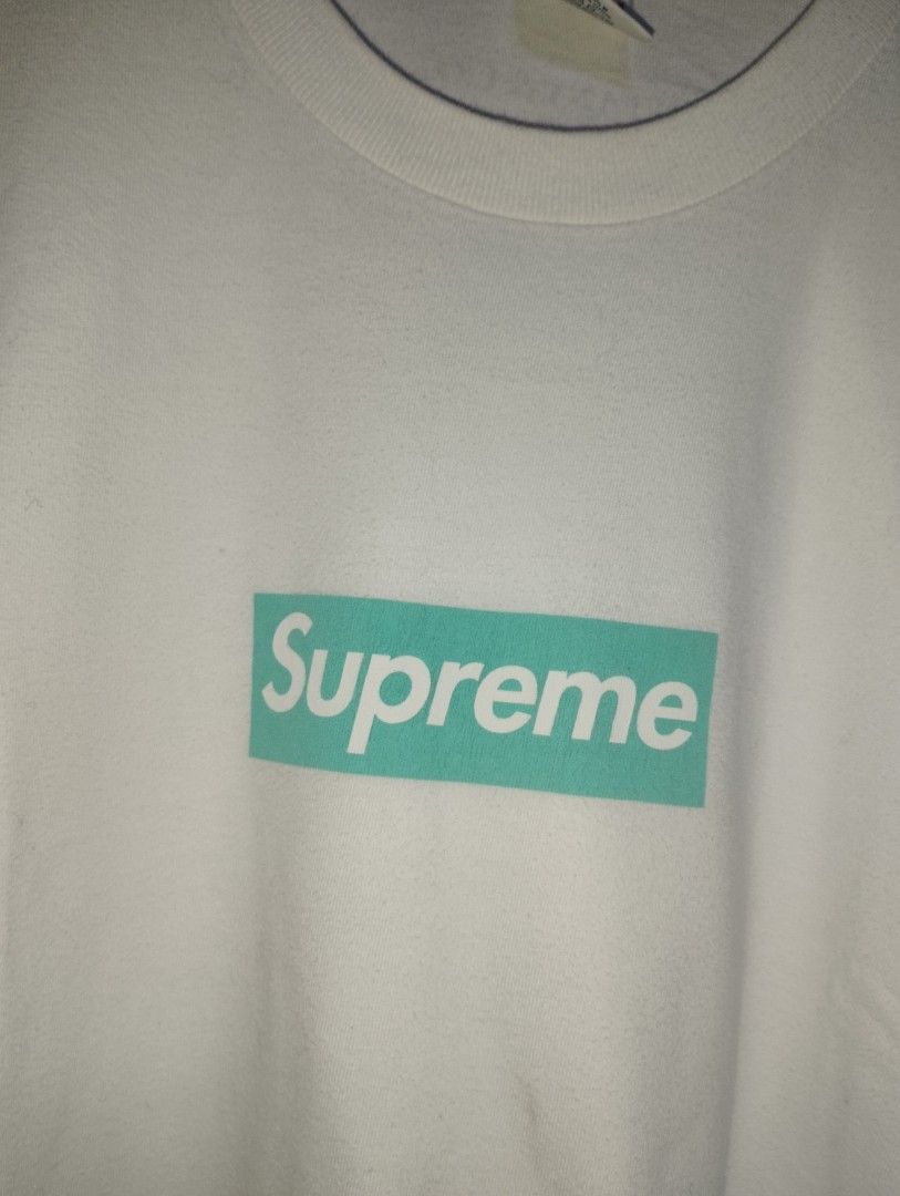 Supreme Tiffany & co Bogo shirt, Men's Fashion, Tops & Sets, Tshirts ...