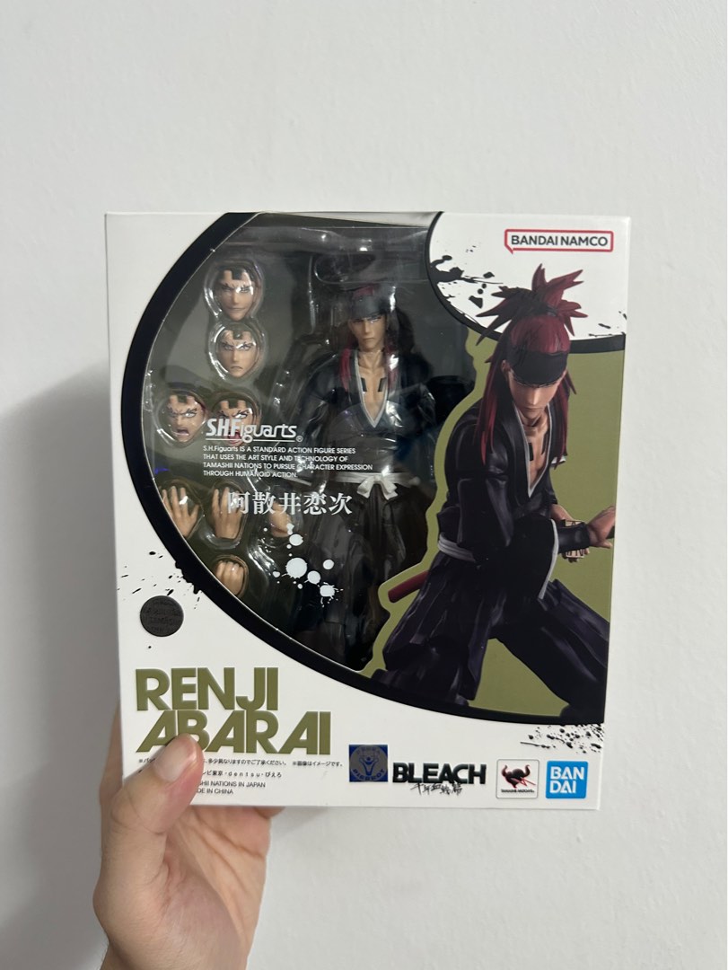 Shf Renji Abarai Bleach Thousand-Year Blood War, S.H. Figuarts Action ...