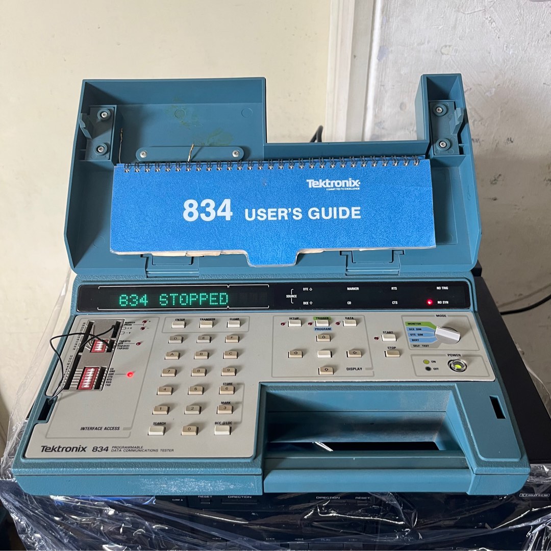 Tektronix 834 Programmable Data Communication Tester, Furniture & Home ...