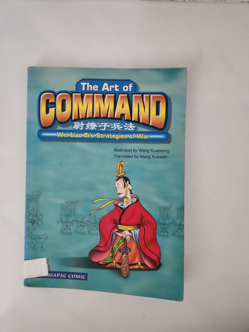 The art of command book wei liao zi strategies of war, Hobbies & Toys ...