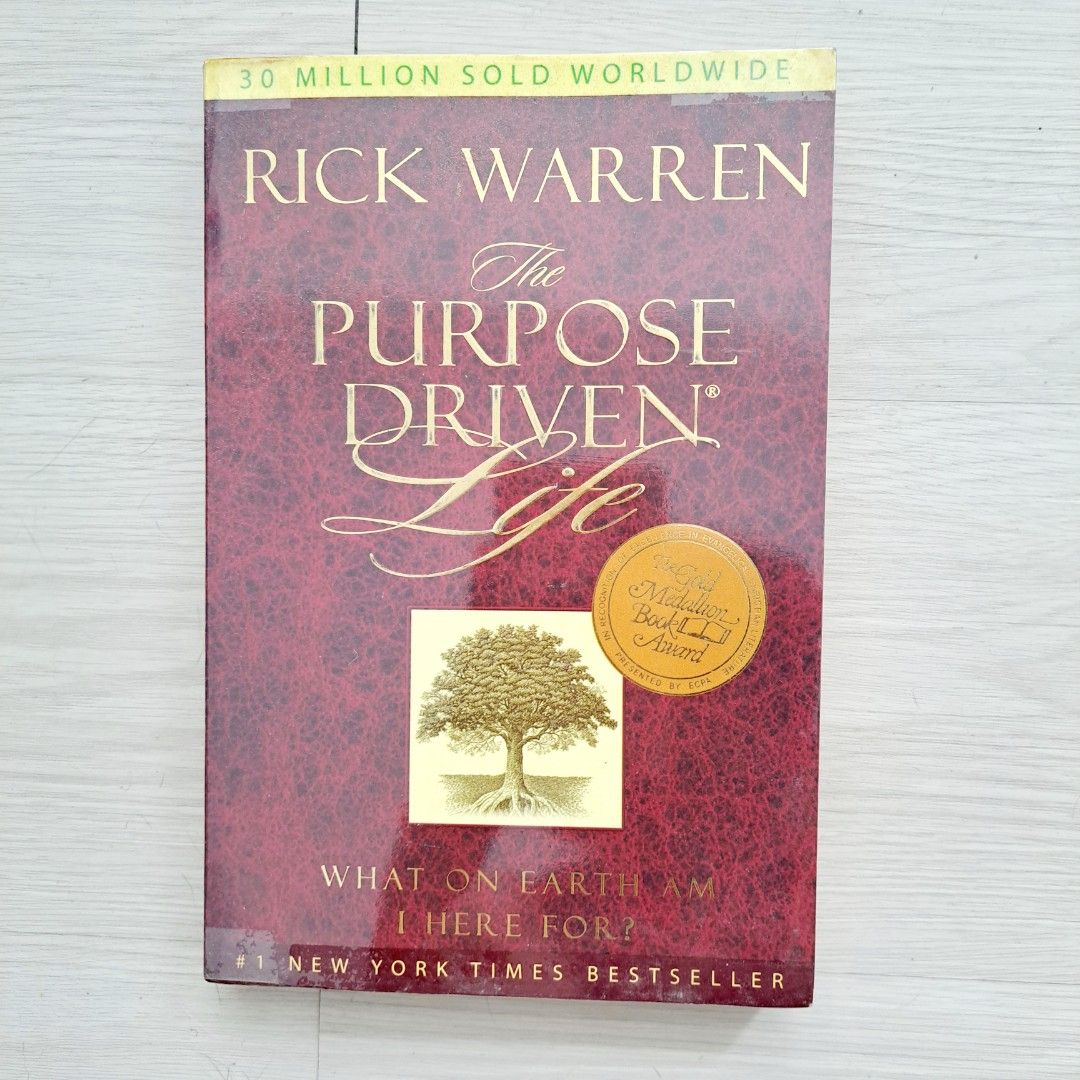 The Purpose Driven Life book by Rick Warren, Hobbies & Toys, Books ...