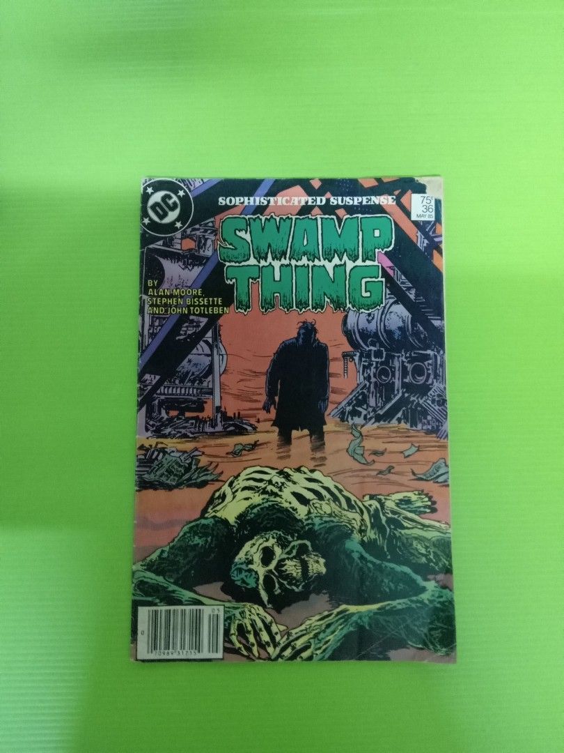 The Saga Of Swamp Thing #36 ( John Totleben/Stephen Bissette - Cover ...