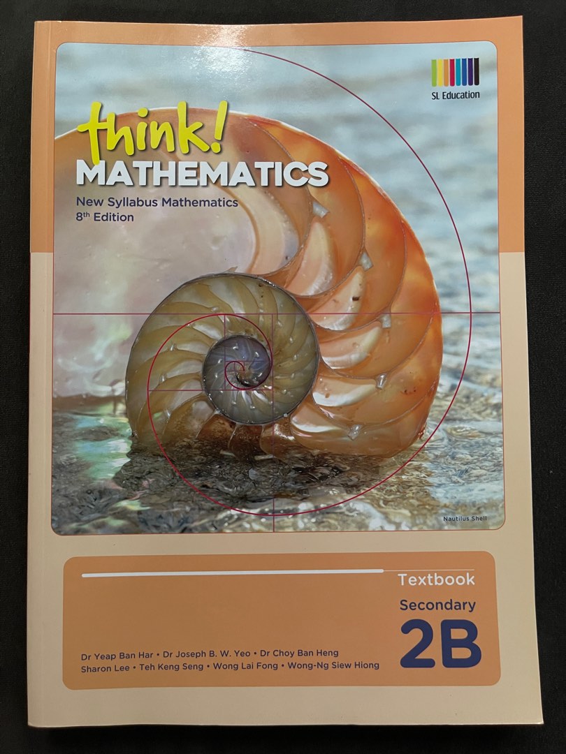 Think! Mathematics 8th edition 2B, Hobbies & Toys, Books & Magazines ...