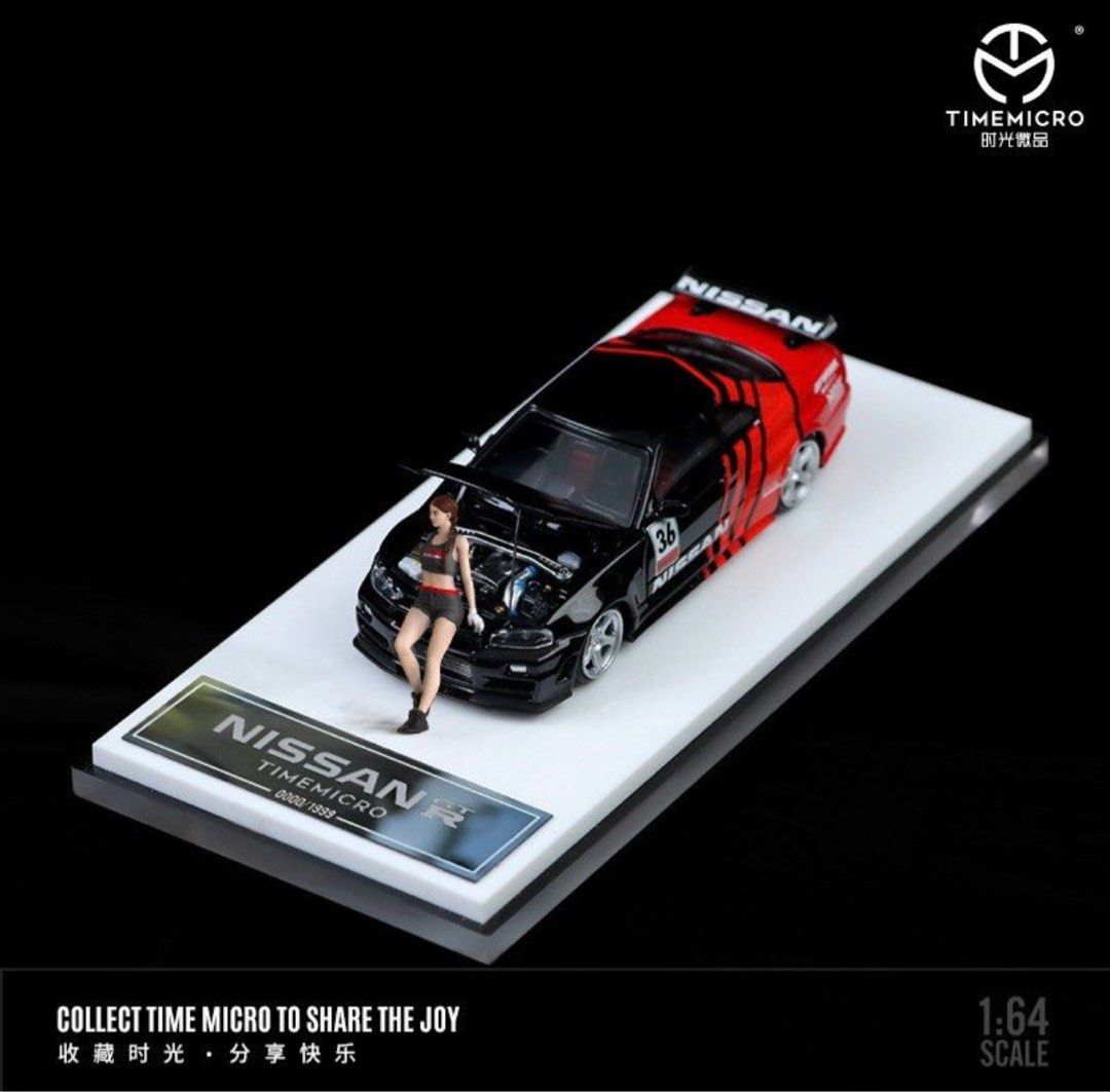 TimeMicro 1/64 Nissan Skyline R34 GT-R Z-Tune, Hobbies & Toys, Toys ...