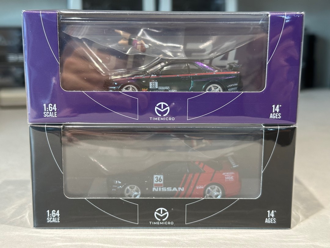 TimeMicro 1/64 Nissan Skyline R34 GT-R Z-Tune, Hobbies & Toys, Toys ...