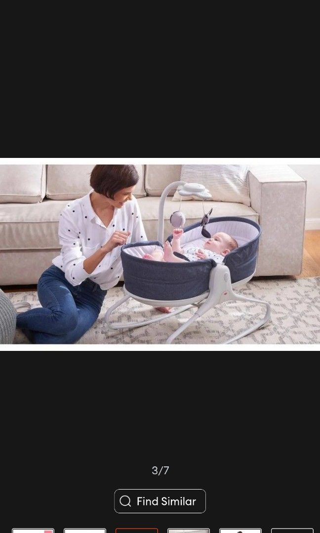 Tiny Love 3 in one Rocker - Denim, Babies & Kids, Baby Nursery & Kids ...