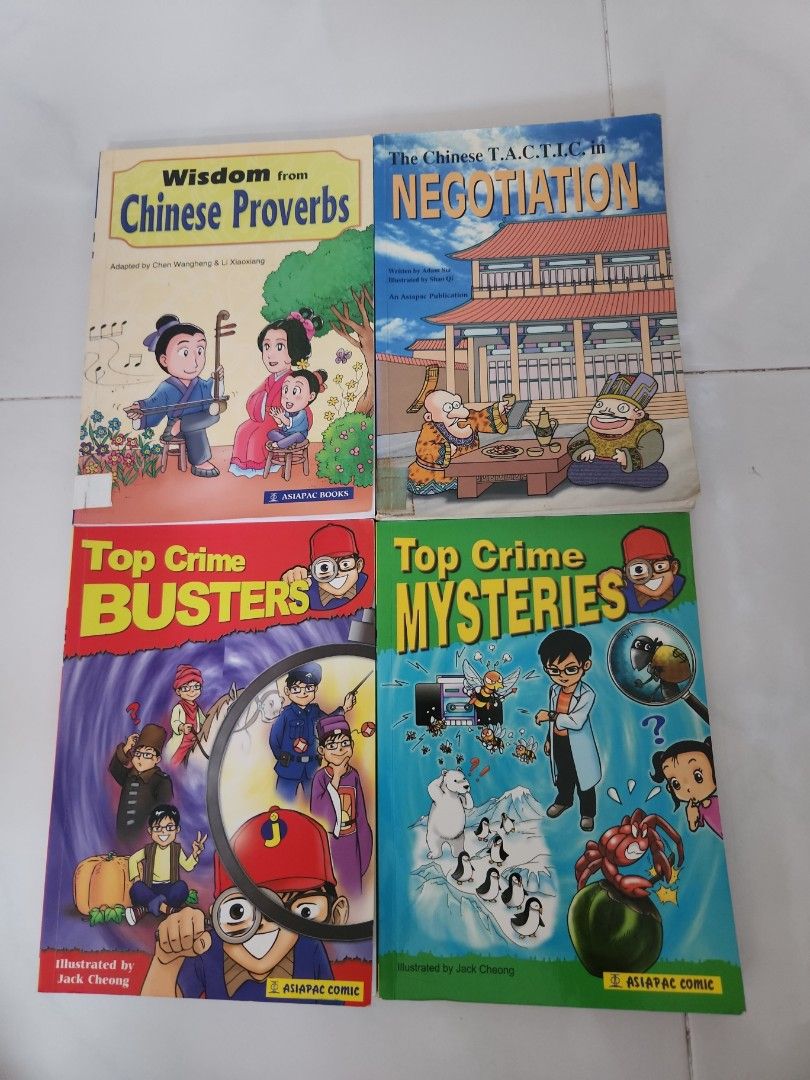 Top crime busters mysteries book Asiapac comic, Hobbies & Toys, Books ...