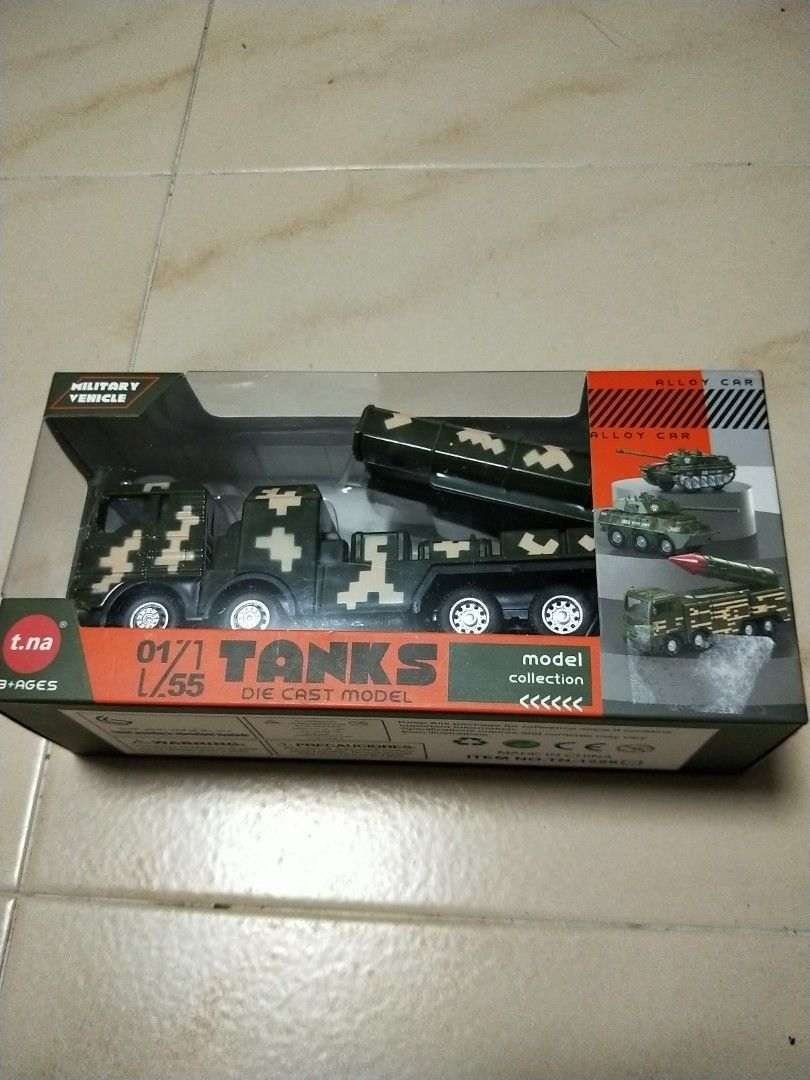 Toy army tank car, Babies & Kids, Infant Playtime on Carousell