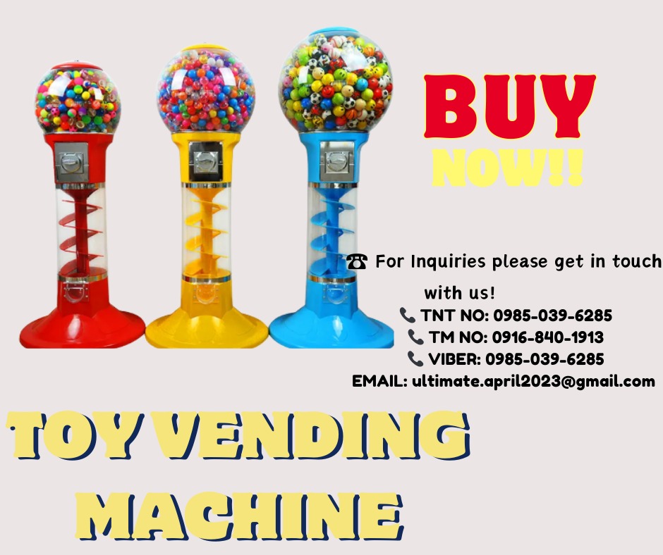RT-G009 TOY VENDING MACHINE , Everything Else, Looking For on Carousell