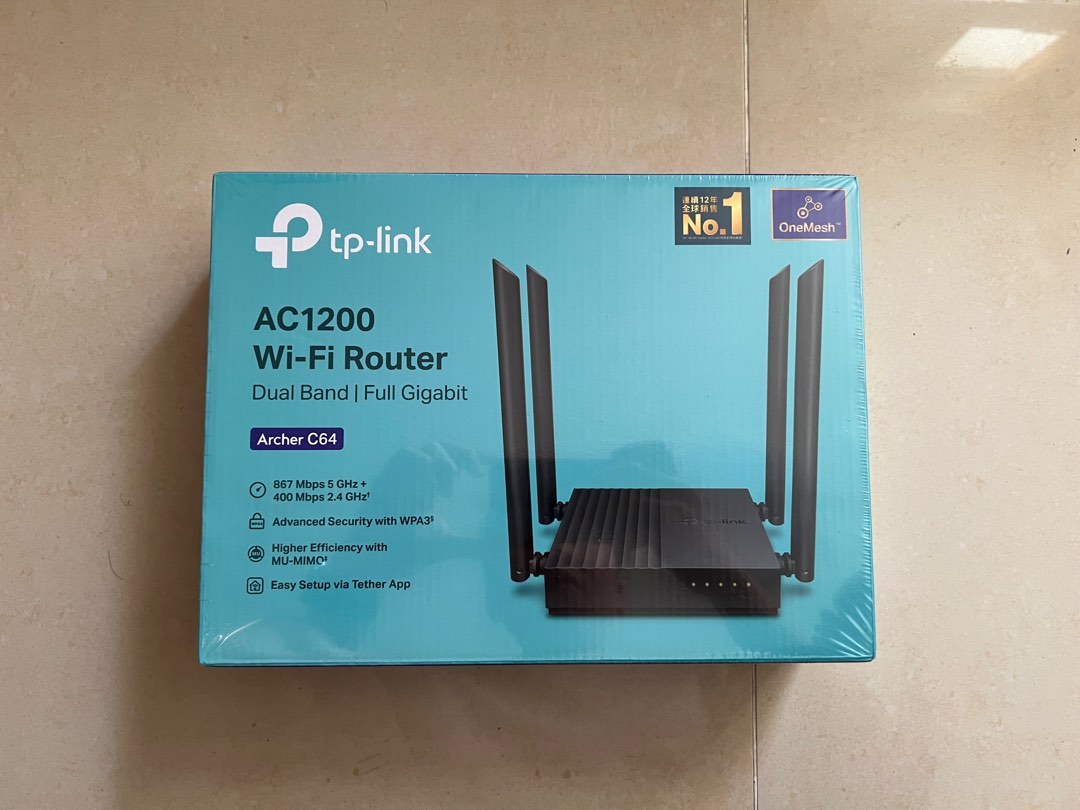 TP-LINK Router AC-1200, 電腦＆科技, 電腦周邊及配件, Wifi及上網相關產品 - Carousell