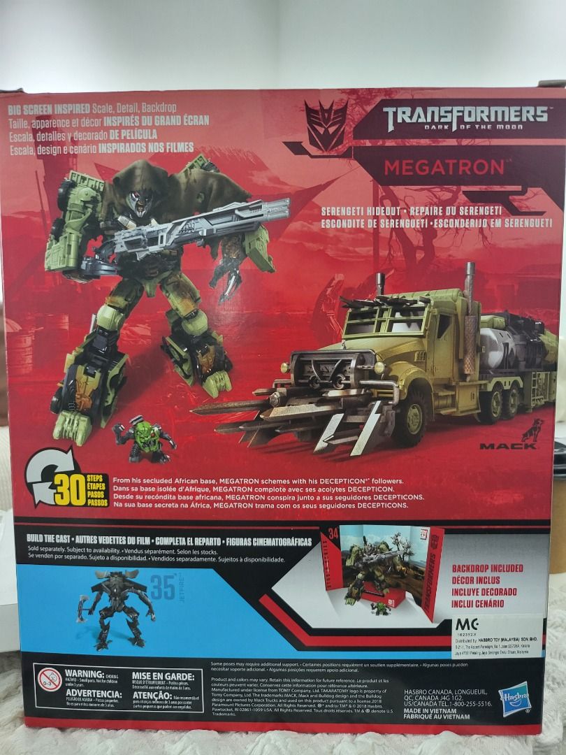 Transformers Studio series 34 Megatron, Hobbies & Toys, Toys & Games on ...