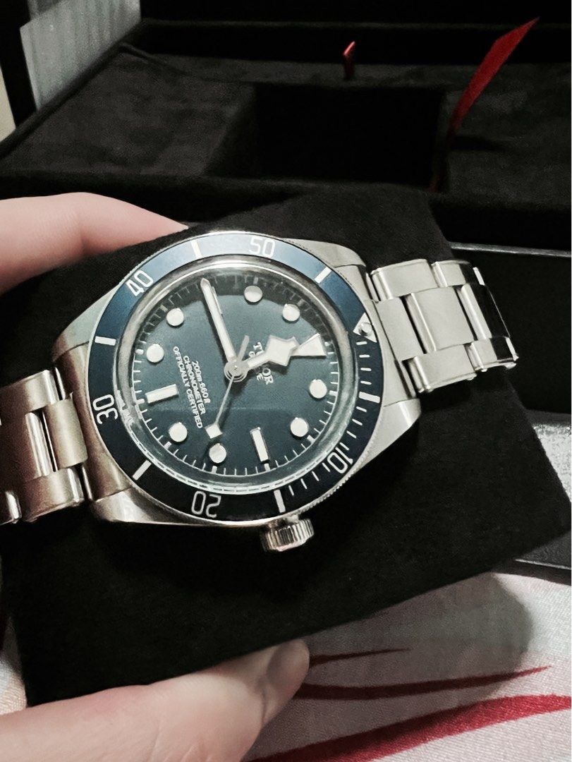 Tudor black bay 58 bb58 blue luxury watch, Luxury, Watches on Carousell