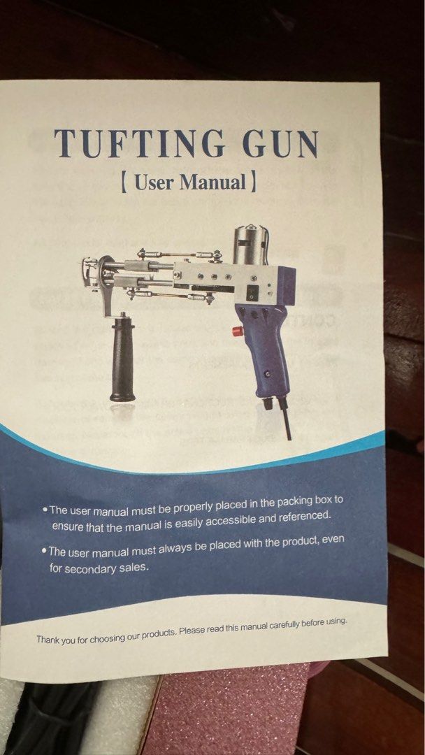 Tufting Gun / carper rug tufting gun, Hobbies & Toys, Stationary ...