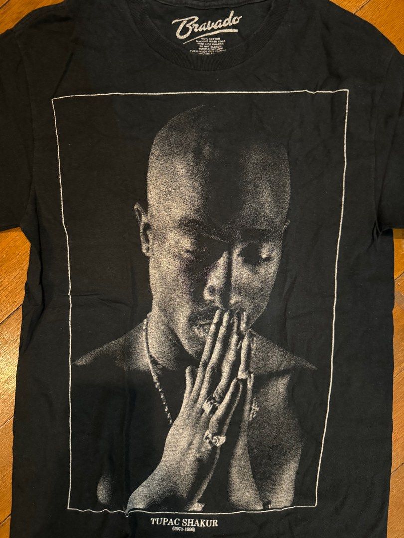 Tupac Shakur T shirt, Men's Fashion, Tops & Sets, Tshirts & Polo Shirts ...