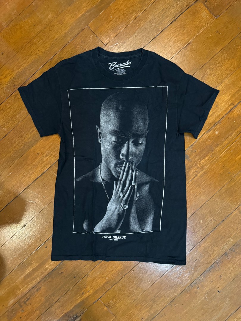 Tupac Shakur T shirt, Men's Fashion, Tops & Sets, Tshirts & Polo Shirts ...
