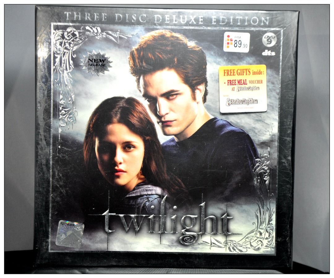 Twilight 3 Disc Special Deluxe Edition DVD9 FREE New Moon The Official ...
