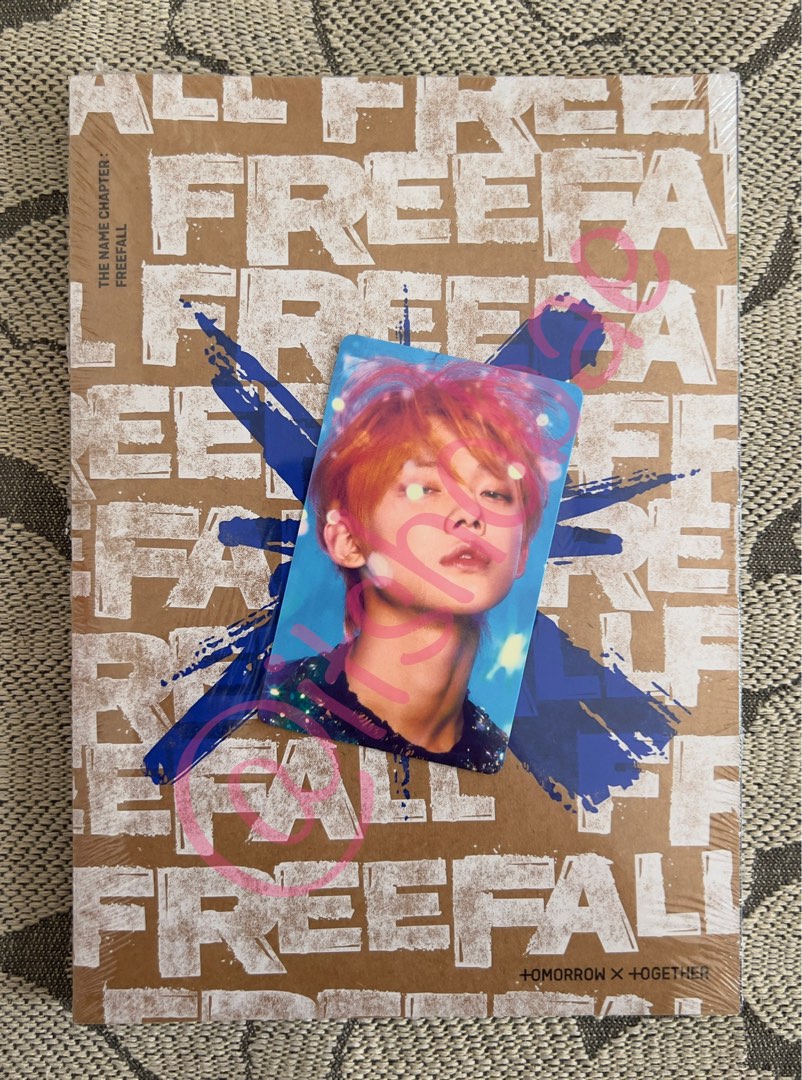 TXT TNC Freefall (Gravity ver.) with Japan POB, Hobbies & Toys ...