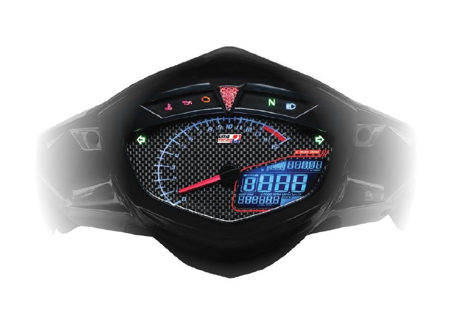 Uma Meter Spark 135, Motorcycles, Motorcycle Accessories on Carousell
