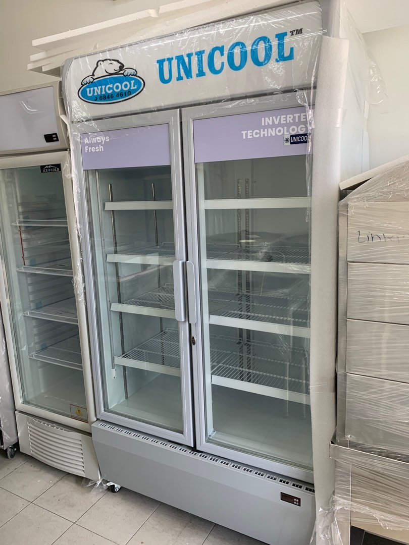 Unicool , Inverter glass door chiller $690(after EEG Grand), TV & Home Appliances, Kitchen ...