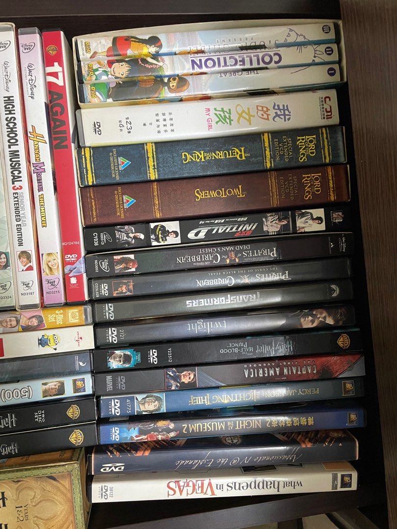 Various DVDs/VCDs, Hobbies & Toys, Music & Media, CDs & DVDs on Carousell