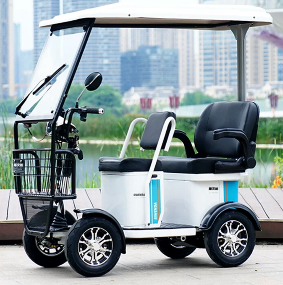 Versatile Electric Mobility Vehicle with Shed and a maximum power of ...
