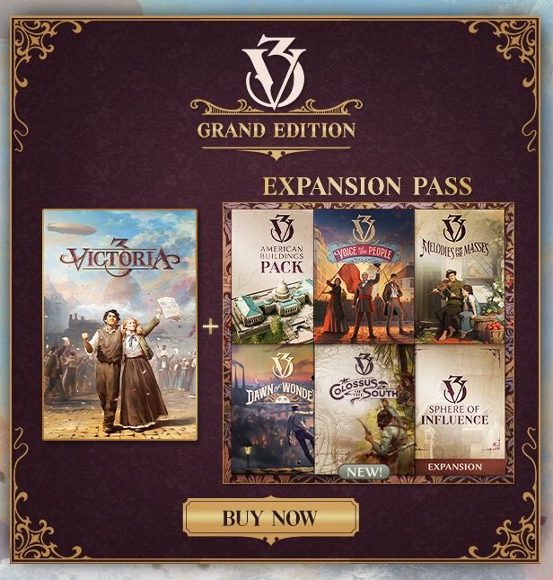 Victoria 3: Grand Edition, Video Gaming, Video Games, Others on Carousell