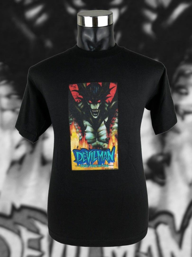 VINTAGE ANIME DEVILMAN 90S, Men's Fashion, Tops & Sets, Tshirts & Polo ...