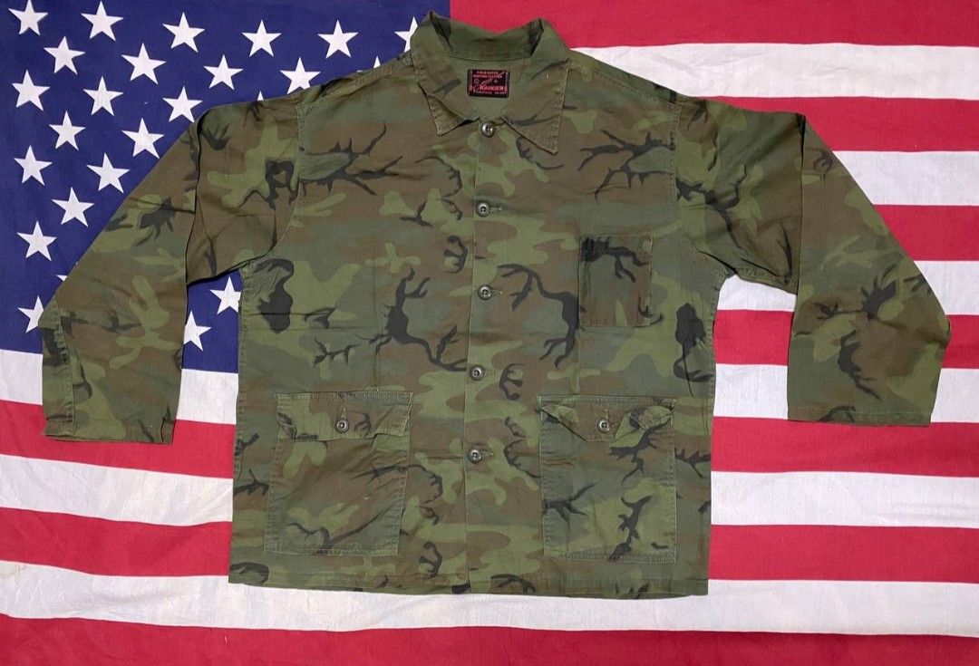 VINTAGE ARMY ERDL JACKET, Men's Fashion, Coats, Jackets and Outerwear ...