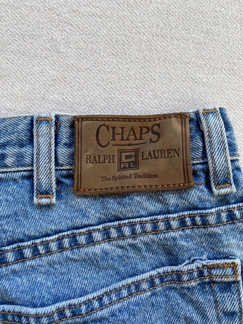 VINTAGE CHAPS RALPH LAUREN JORTS, Men's Fashion, Bottoms, Jeans on ...
