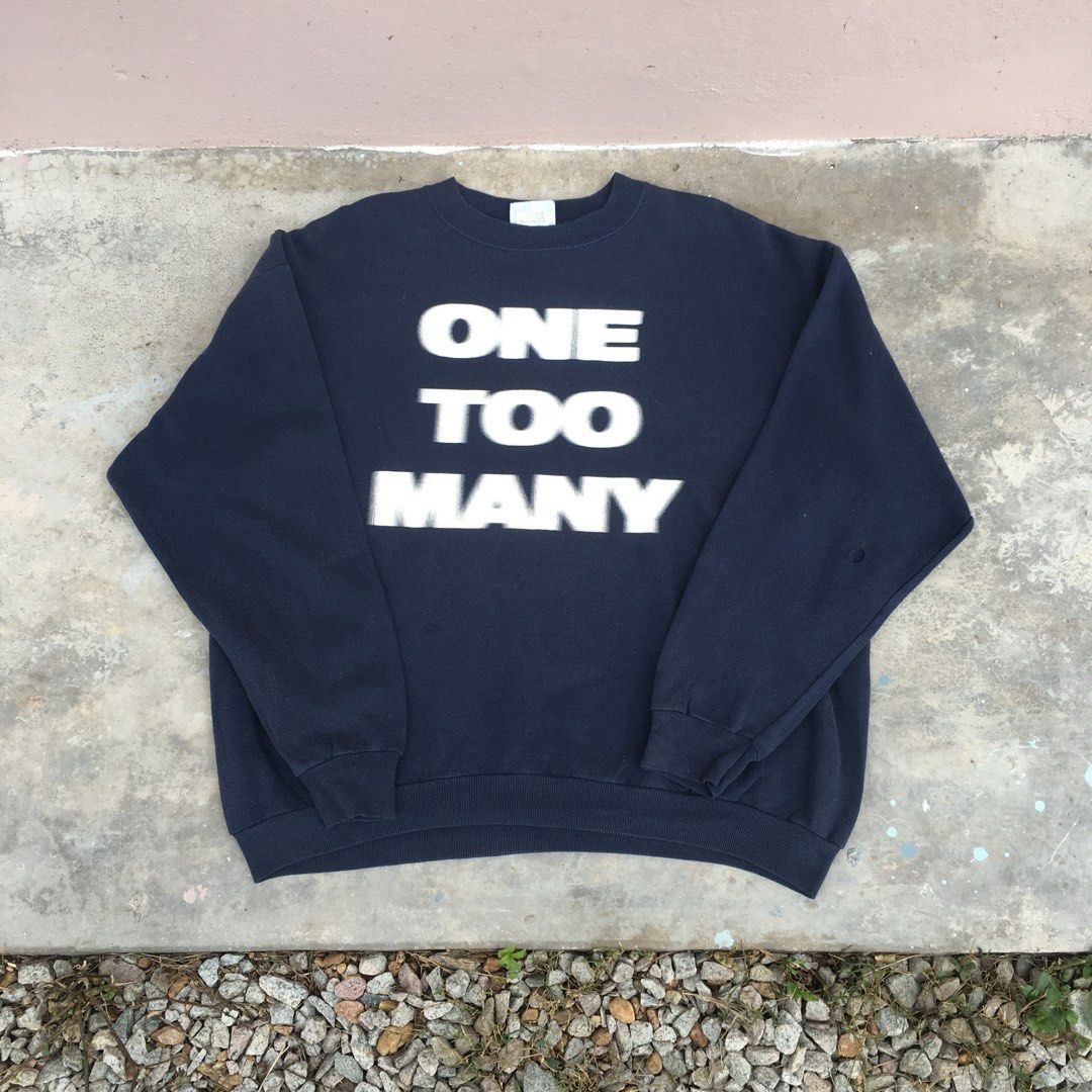 Vintage One Too Many By Lee, Men's Fashion, Tops & Sets, Hoodies on ...