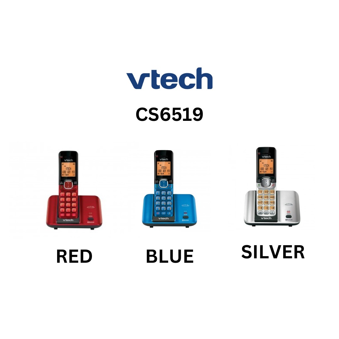 VTech CS6519 (main $20, every add on is $10) DECT cordless phone house ...