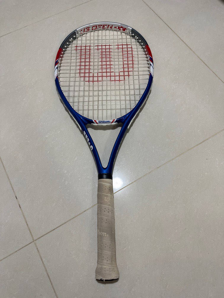 Wilson US Open Tennis Racket, Sports Equipment, Sports & Games, Racket ...