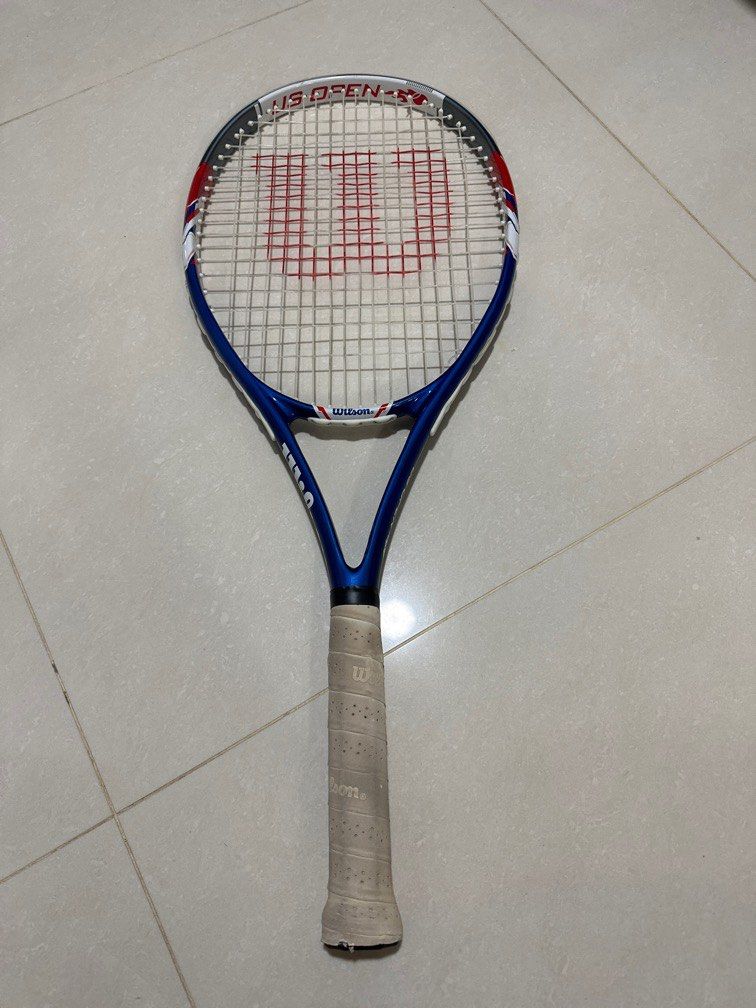 Wilson US Open Tennis Racket, Sports Equipment, Sports & Games, Racket ...