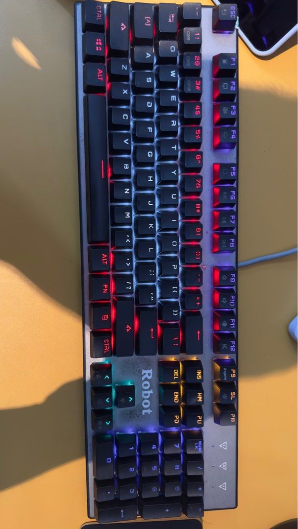 Wire mechanical keyboard, Computers & Tech, Parts & Accessories ...