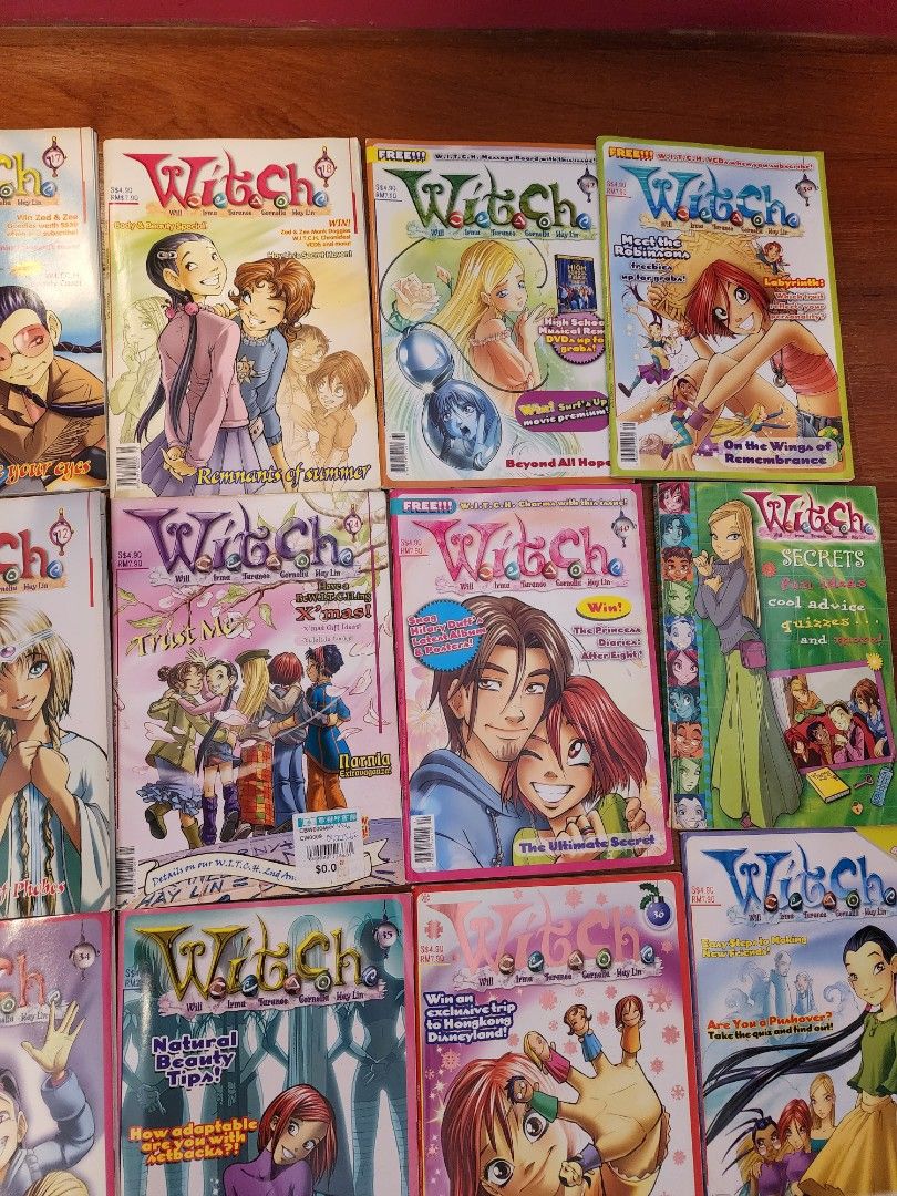 W.i.t.c.h. collection (28 books - witch), Hobbies & Toys, Books ...