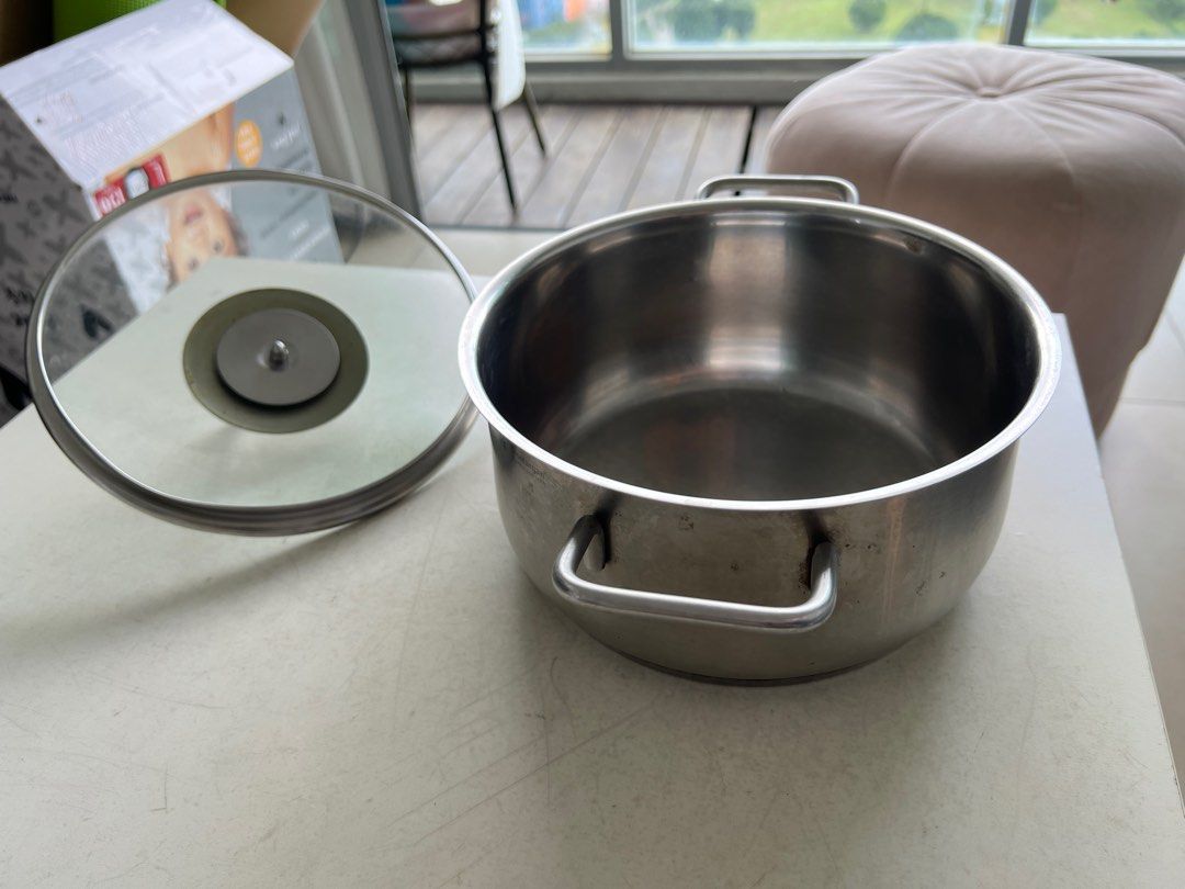 WMF Transtherm Stainless Steel Pot, TV & Home Appliances, Kitchen ...