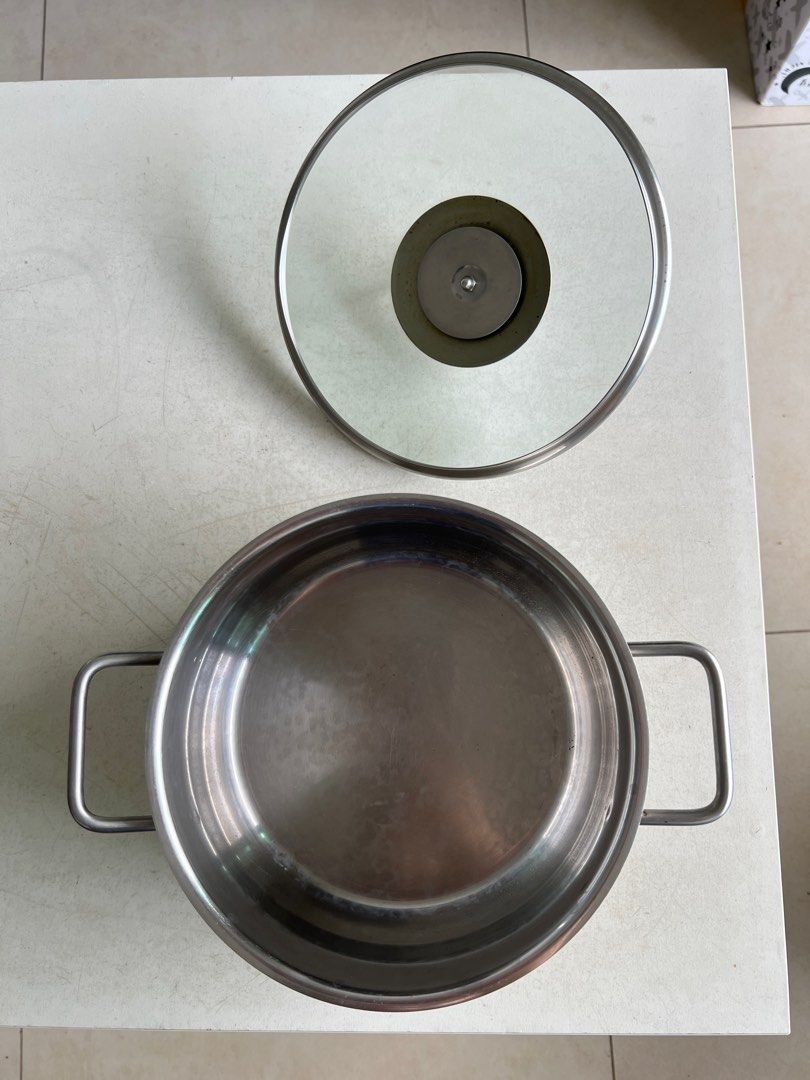 WMF Transtherm Stainless Steel Pot, TV & Home Appliances, Kitchen ...