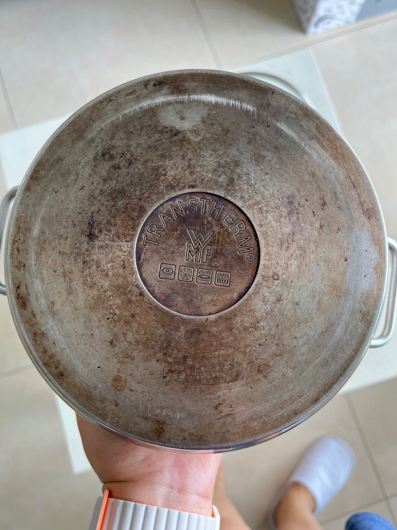 WMF Transtherm Stainless Steel Pot, TV & Home Appliances, Kitchen ...