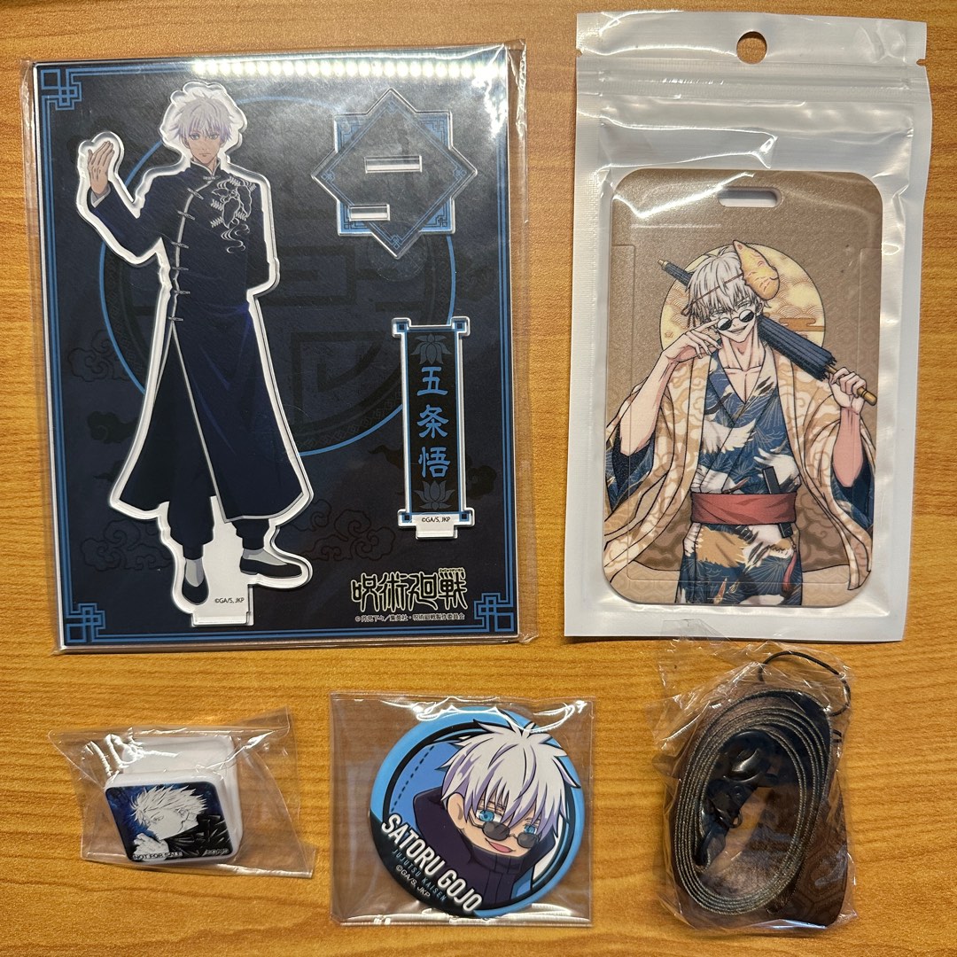 wts official jujutsu kaisen Satoru Gojo Kung-fu unmasked acrylic ...