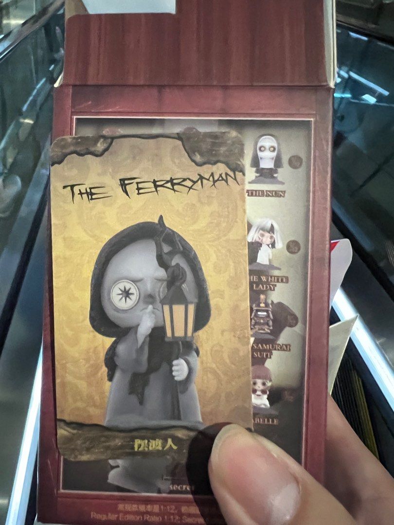 WTS Pop Mart The Conjuring - Ferryman (not Anabelle), Hobbies & Toys ...