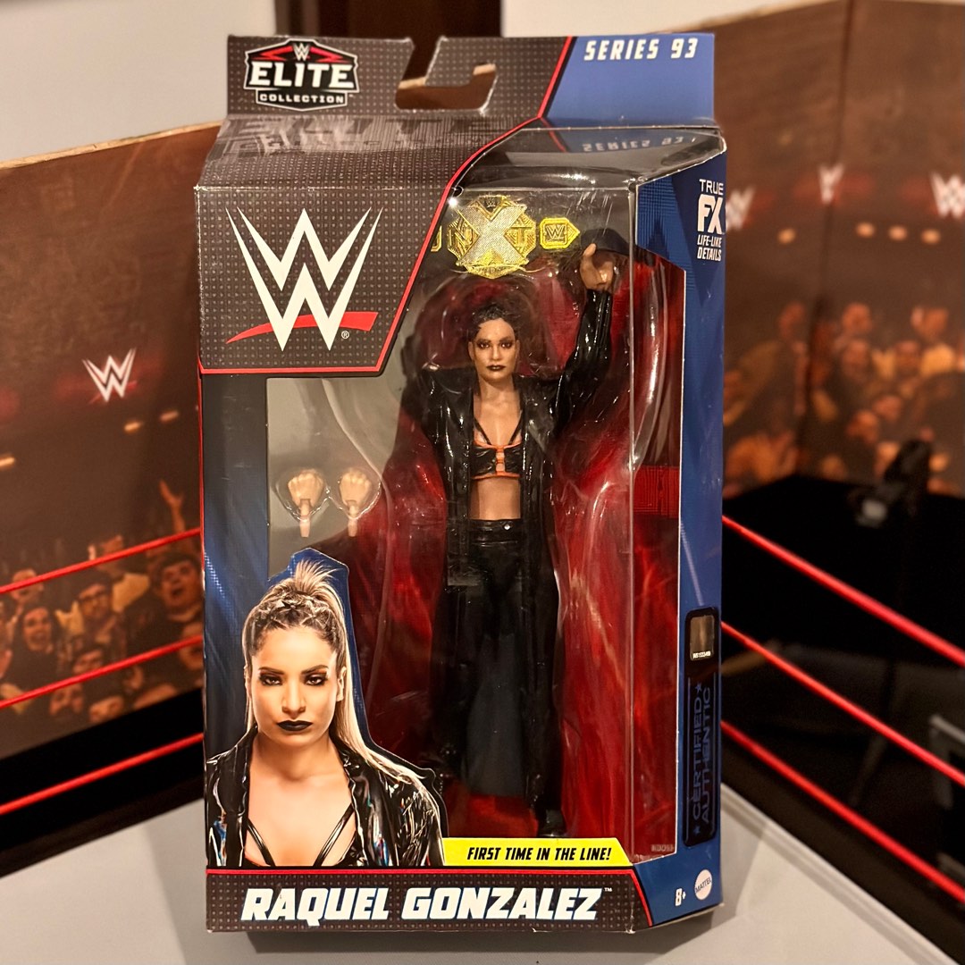 WWE Raquel Gonzalez / Rodriguez (Elite) / Mattel Wrestling Action ...