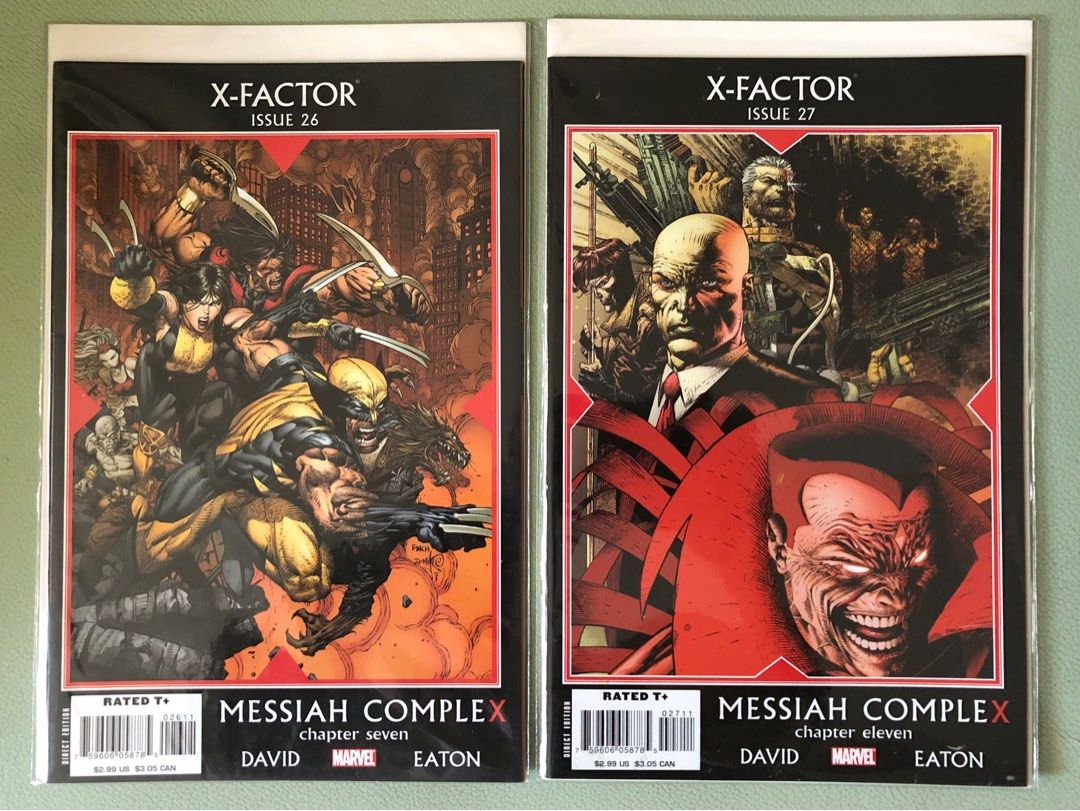X-FACTOR: Messiah CompleX, MARVEL Comics, P475 EACH, Hobbies & Toys ...
