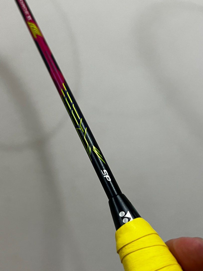 Yonex Voltric Z Force 2 ii LCW Pink Edition Badminton Racket 3u, Sports Equipment, Sports ...