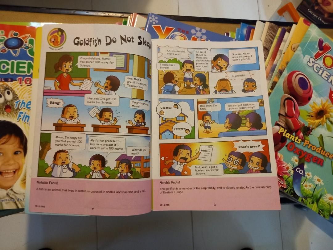 Young Scientist Children Educational Comic book, Hobbies & Toys, Books ...
