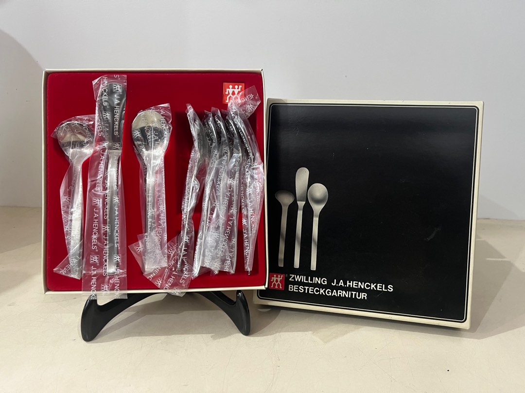 Zwilling J.A. Henckels tea spoon set, Furniture & Home Living ...