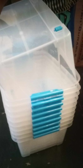 102L BIG CLEAR STORAGE BOXES - Catbalogan Samar, Furniture & Home ...