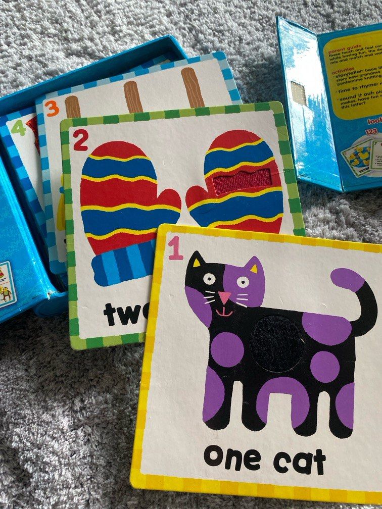123 / ABC Flash Cards, Hobbies & Toys, Books & Magazines, Children's ...
